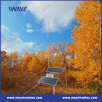 China Transmitting Power 25W 50W on request Solar Powered Narrowband RF Mesh VHF UHF Base Station with 24-Hour Battery Life for sale