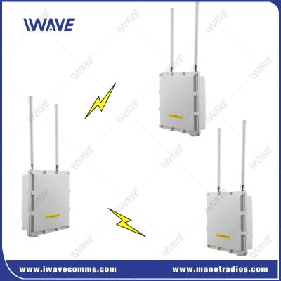 China IP Mesh Dual Bands Outdoor Video Data Transmitter And Receiver For NLOS Communication for sale