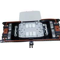 China 48fo 96fo Fiber Optic Splice Closure Inline Joint Enclosure Fiber 6 Hole for sale