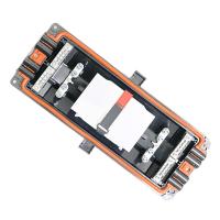 China Inline Type 4 Port Mechanical Sealing Fiber Cable Joint Closure 96core Fosc for sale