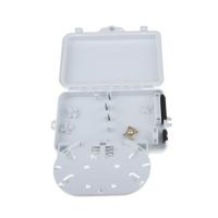 China 6Port Fiber Optic Terminal Box SC APC/UPC SM SX PC+ABS Light Grey For Telecom for sale