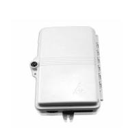 China 6Port Fiber Optic Terminal Box SC APC/UPC SM SX PC+ABS Light Grey For Telecom for sale