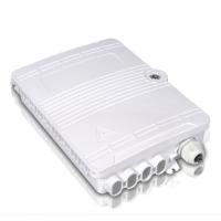 China 8Port Fiber Optic Terminal Box IP-66 Protection Level SM SC Wall Pole Mount for sale