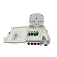China 8Port Fiber Optic Terminal Box IP-66 Protection Level SM SC Wall Pole Mount for sale