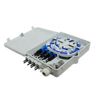 China 8Port Fiber Optic Terminal Box IP-66 Protection Level SM SC Wall Pole Mount for sale