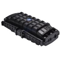 China Waterproof Ip68 3 In 3 Out Horizontal Type Splice Closure 96 Cores Fiber Drop Closure for sale