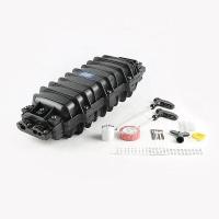China 96 Core 3in 3out Horizontal Type Aerial Fiber Optic Access Terminal Splice Joint Closure for sale