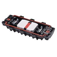 China 96 Core 3in 3out Horizontal Type Aerial Fiber Optic Access Terminal Splice Joint Closure for sale