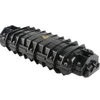 China 144 Core Horizontal Fiber Optical Cable Splice Closure 2in 2out Inline Closure for sale