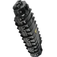 China 144 Core Horizontal Fiber Optical Cable Splice Closure 2in 2out Inline Closure for sale