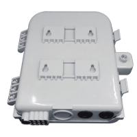 China Fiber Optic Terminal Box 8Core SM/DX SC/LC/ST/FC Light Gray/Black IP 66 for sale