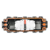 China Underground 288Cores Fiber Optic Closure 2in 2out Horizontal Aerial Joint Enclosure for sale