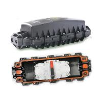 China Underground 288Cores Fiber Optic Closure 2in 2out Horizontal Aerial Joint Enclosure for sale
