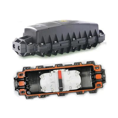 China Underground 288Cores Fiber Optic Closure 2in 2out Horizontal Aerial Joint Enclosure for sale