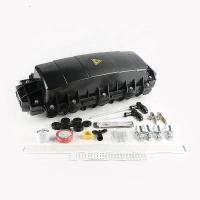 China Underground 288Cores Fiber Optic Closure 2in 2out Horizontal Aerial Joint Enclosure for sale