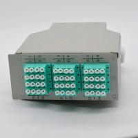 China 12 Port LC Quad Adapter 48Core Fiber Optic DIN Rail Terminal Box for sale