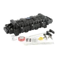 China Inline Type 96Core Fiber Optical Splice Closure 4port Joint Enclosure 2in 2out for sale