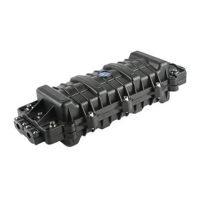 China Inline Type 96Core Fiber Optical Splice Closure 4port Joint Enclosure 2in 2out for sale