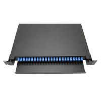 China ODF 24 Port Fiber Optic Patch Panel Enclosure Box 24Core Drawer Joint for sale