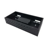 China Cold Roll Steel Rack Fiber Optic Patch Panel 0.8mm Thick 2U FC Adapter for sale