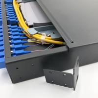 China 1U Rack Mount Patch Panel Fiber Optic 19