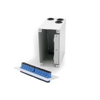China Fiber Optic Splicing Metal Box Din-Rail And Wall Mounting Enabled 12 Sc Upc Adapter for sale