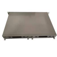 China Grey 24 Port SC Fiber Patch Panel Swing Type 1U Optical Distribution Panel for sale