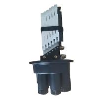 China Horizontal Splice Enclosure Fiber Optic Dome Closure 144 Core 5 Port for sale