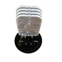 China Horizontal Splice Enclosure Fiber Optic Dome Closure 144 Core 5 Port for sale