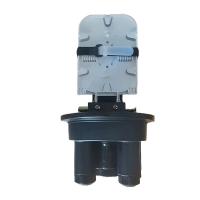 China Horizontal Splice Enclosure Fiber Optic Dome Closure 144 Core 5 Port for sale