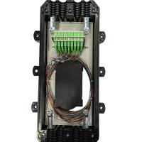 China FOSC Fiber Optic Closure 4in 4out Optical Fiber Splice Enclosure for sale