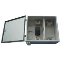 China Grey Fiber Optic Enclosure Outdoor LC ODF Fiber Distribution Terminal 96 Core for sale