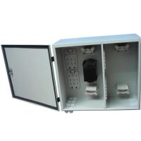 China Grey Fiber Optic Enclosure Outdoor LC ODF Fiber Distribution Terminal 96 Core for sale