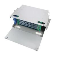 China FTTH CATV ODF Patch Panel 19 Inch FC 19 Inch FC Optic Distribution Frames for sale