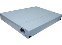 China Rack Mount Fiber Optic Patch Panel Enclosure Distribution Fc Sc Adapter for sale