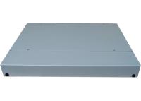 China Rack Mount Fiber Optic Patch Panel Enclosure Distribution Fc Sc Adapter for sale