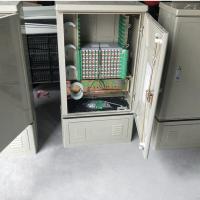 China FC SMC Fiber Optic Cabinet FDH Outdoor Fiber Distribution Cabinet 144 Core for sale