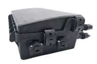 China FTTB Waterproof Fiber Optic Terminal Box SC IP68 2 IN 2OUT 48Core 16Port for sale