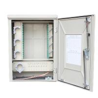China 144 Core Outdoor Fiber Optic Distribution Cabinet FTTH Waterproof SMC Material for sale