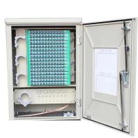 China 144 Core Outdoor Fiber Optic Distribution Cabinet FTTH Waterproof SMC Material for sale