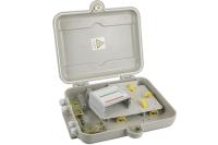 China LGX Fiber Optic Splitter Box SMC+ABS Simplex / Duplex PLC Splitter 1x16 for sale
