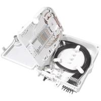 China Fiber Optic Terminal Box 12Port SC/LC/ST/FC IP-66 UPC/APC Light Gray FTTH for sale
