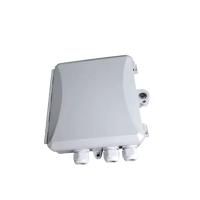 China Fiber Optic Terminal Box 12Cores Indoor/Outdoor SC/LC/ST/FC Light Gray for sale