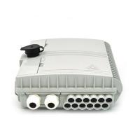 China 12Cores Fiber Optic Terminal Box SC/LC/FC/ST Simplex/Duplex Indoor/Outdoor for sale