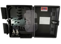 China 16Port Fiber Optic Terminal Box SC/LC/ST/FC LGX PLC SM/MM Wall-Mount for sale