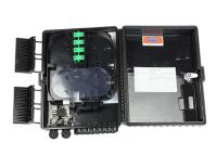 China 16Port Fiber Optic Terminal Box SC/LC/ST/FC LGX PLC SM/MM Wall-Mount for sale
