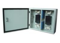 China 48Fo Outdoor Wall Mount Fiber Enclosure LC ODF Optical Distribution Frame for sale