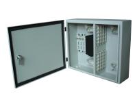 China 48F Wall Mount Fiber Enclosure IP65 ODF Outdoor Optic Distribution Box 48 Port for sale