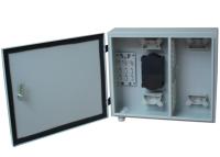 China 48F Wall Mount Fiber Enclosure IP65 ODF Outdoor Optic Distribution Box 48 Port for sale