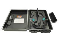 China 24Port Fiber Optic Enclosure Wall Mount / Pole Mount APC / UPC FTTB for sale
